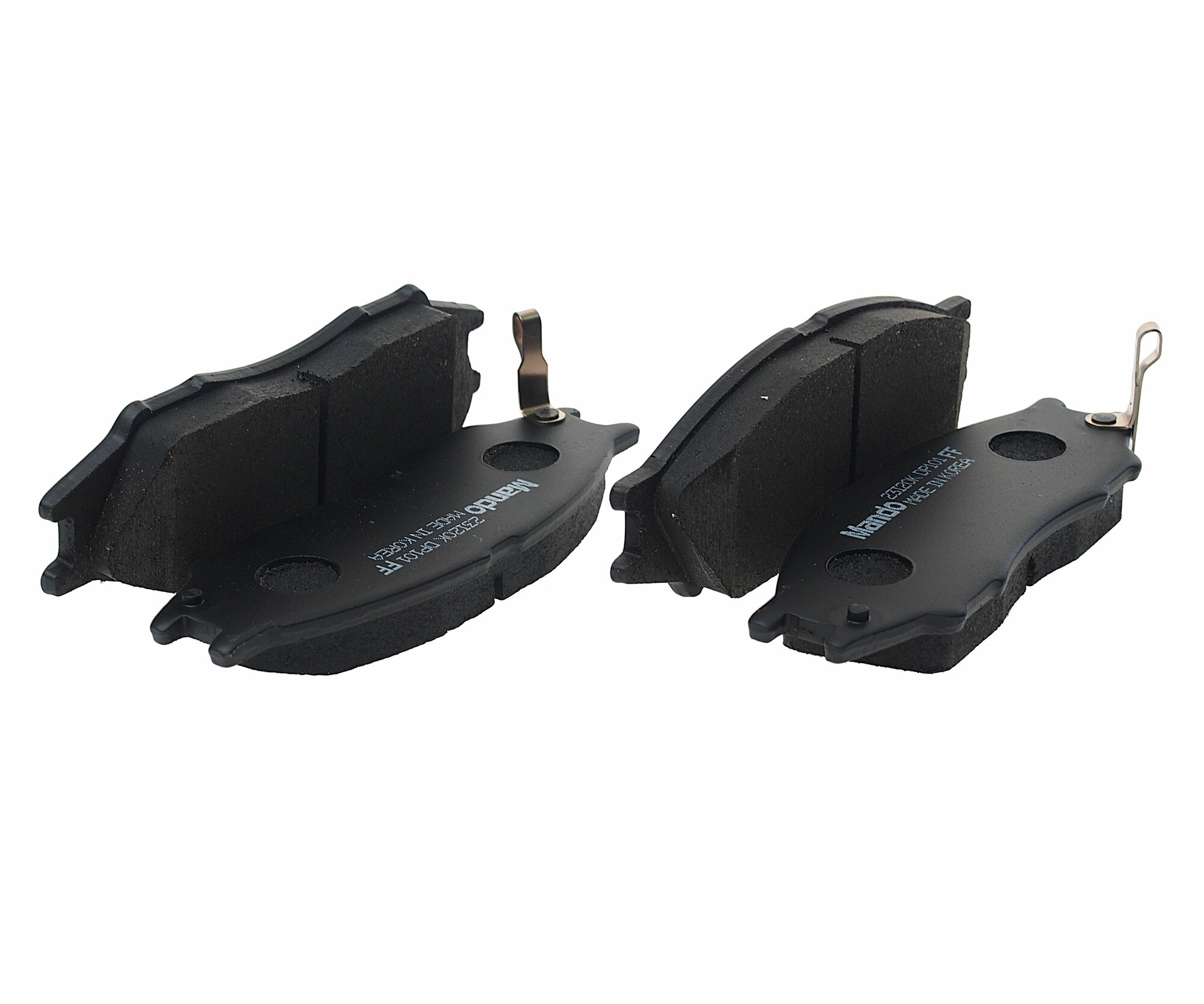Колодки тормозные передние (4шт.) Mando Арт. MPN04 / NISSAN Sentra (00-06)