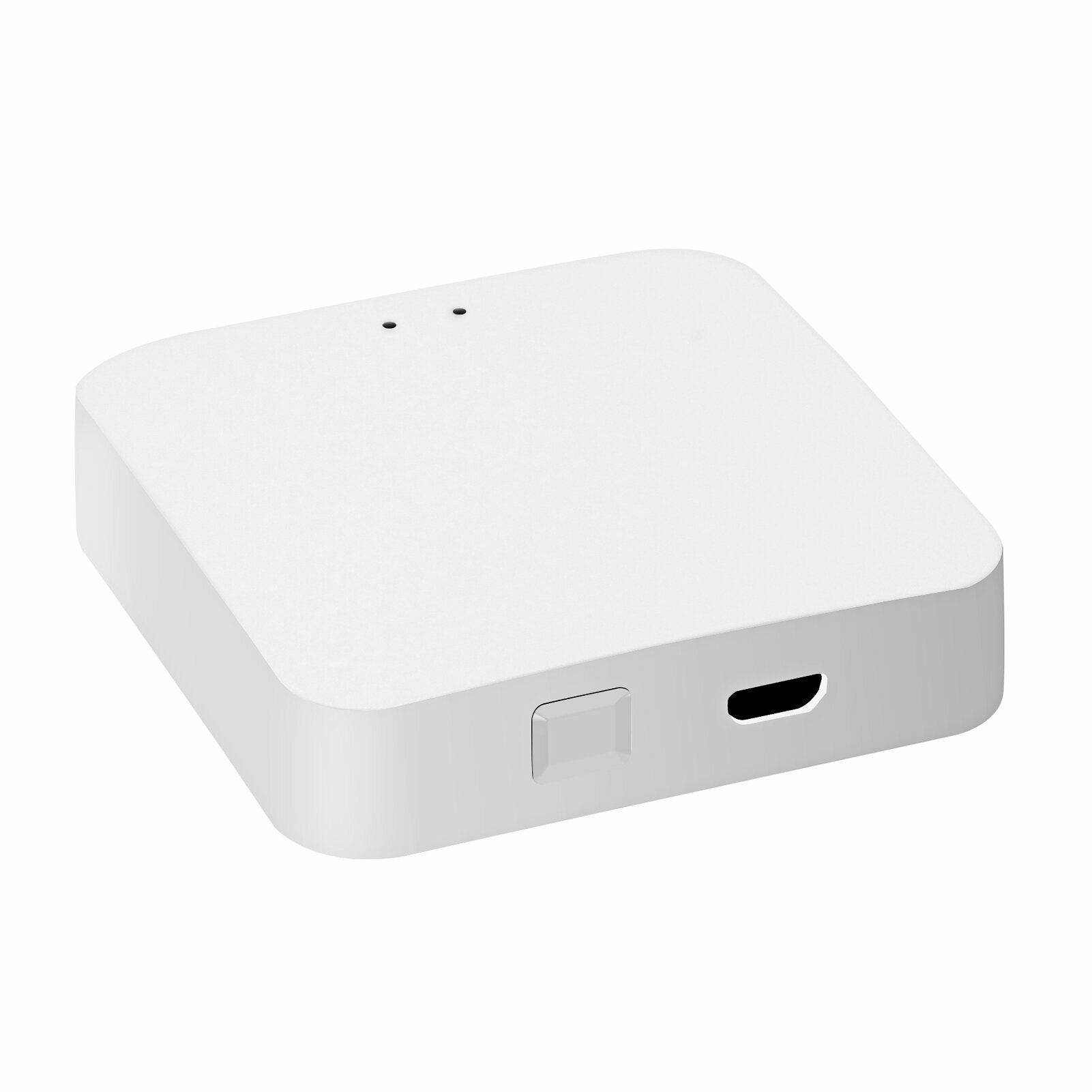 Tuya ZigBee Gateway Hub Белый WiFi ZigBee IEEE 802.15.4 802.11 b/g/n 2 LED 5V 1A MicroUSB DC 5V до 60 умных устройств совместимый с Google Assistant