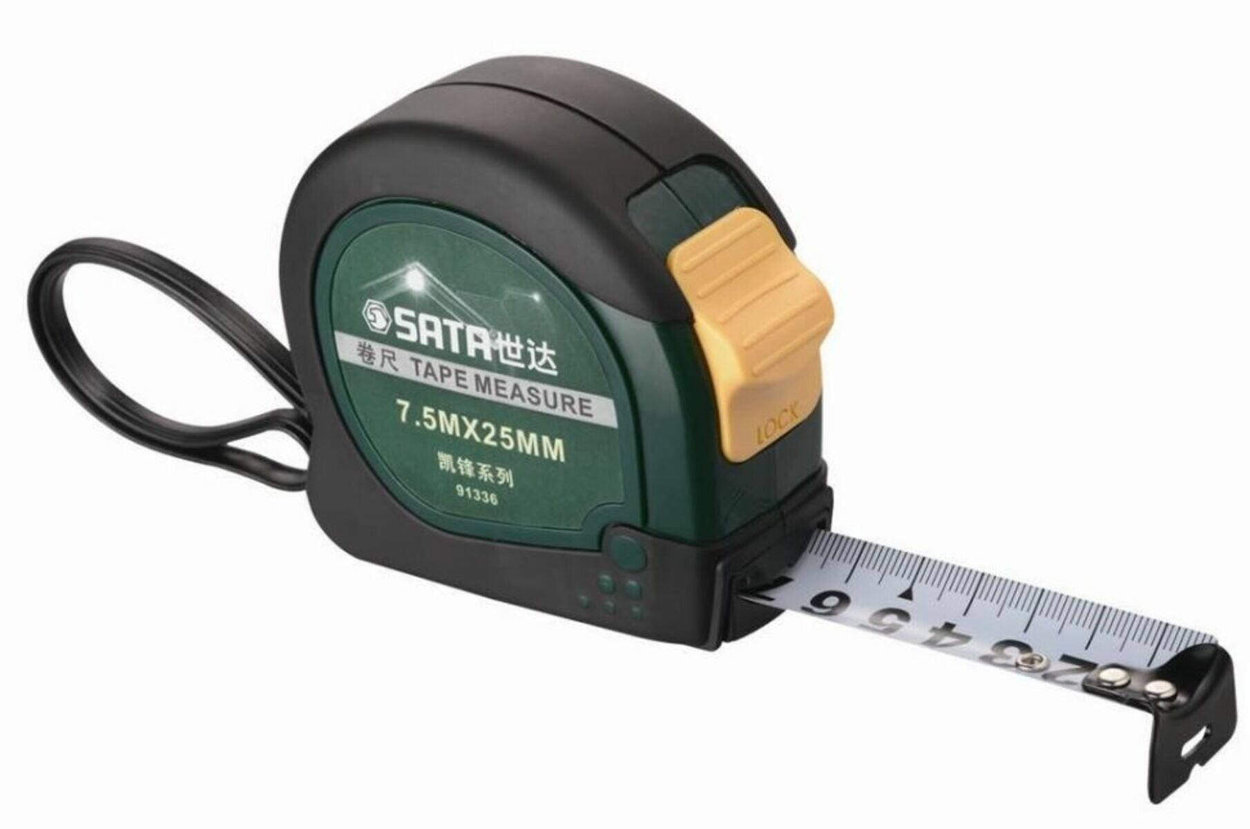 91336 Рулетка 75М25Мм(Sata 91336)