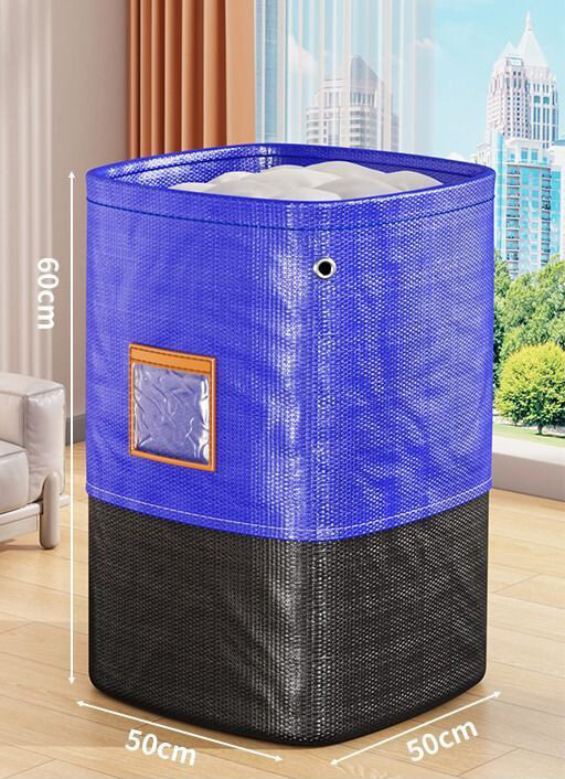 Сумка для хранения большой емкости, водонепроницаемый, устойчивый к износу, материал PP, 150L