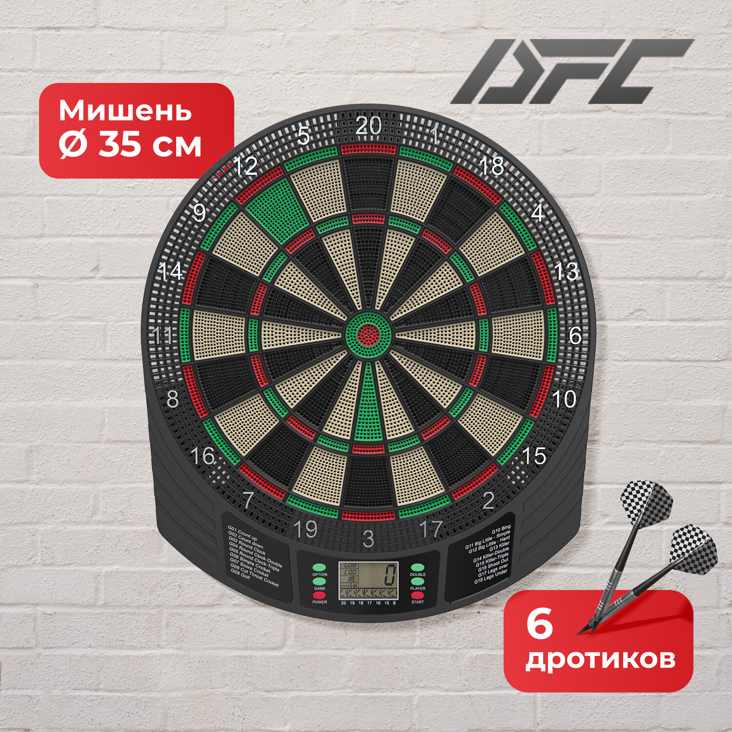 Электронный дартс DFC DARB29