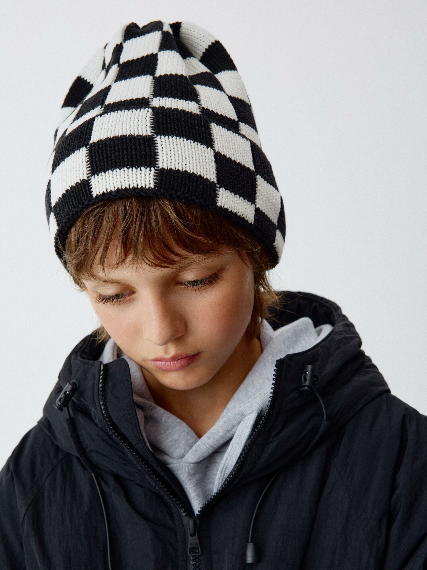 Шапка-бини для мальчиков