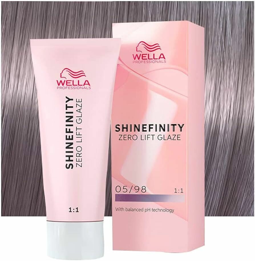 Wella SHINEFINITY 05/98 Гель-крем Стальная Орхидея 60 мл