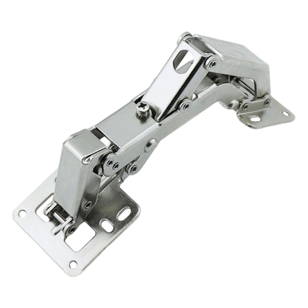 Безопасный Крепеж Для Шаровых Шарниров Простая Сборка Без Сверления, Бесшумно Закрывающаяся Металлическая Фурнитура Для Шкафов-Купе