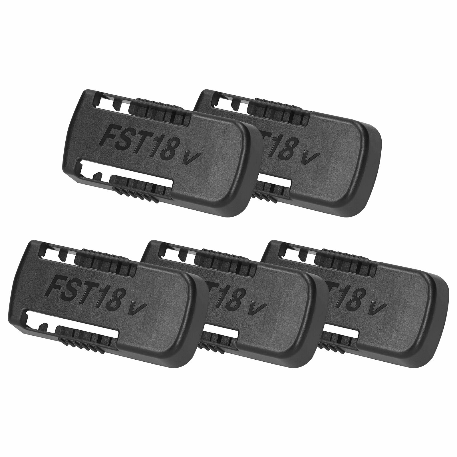 5 шт. сменных креплений для батарейных отсеков для литиевых аккумуляторов Festool 18 В, настенный зажим, поясной органайзер для демонстрации батарей.
