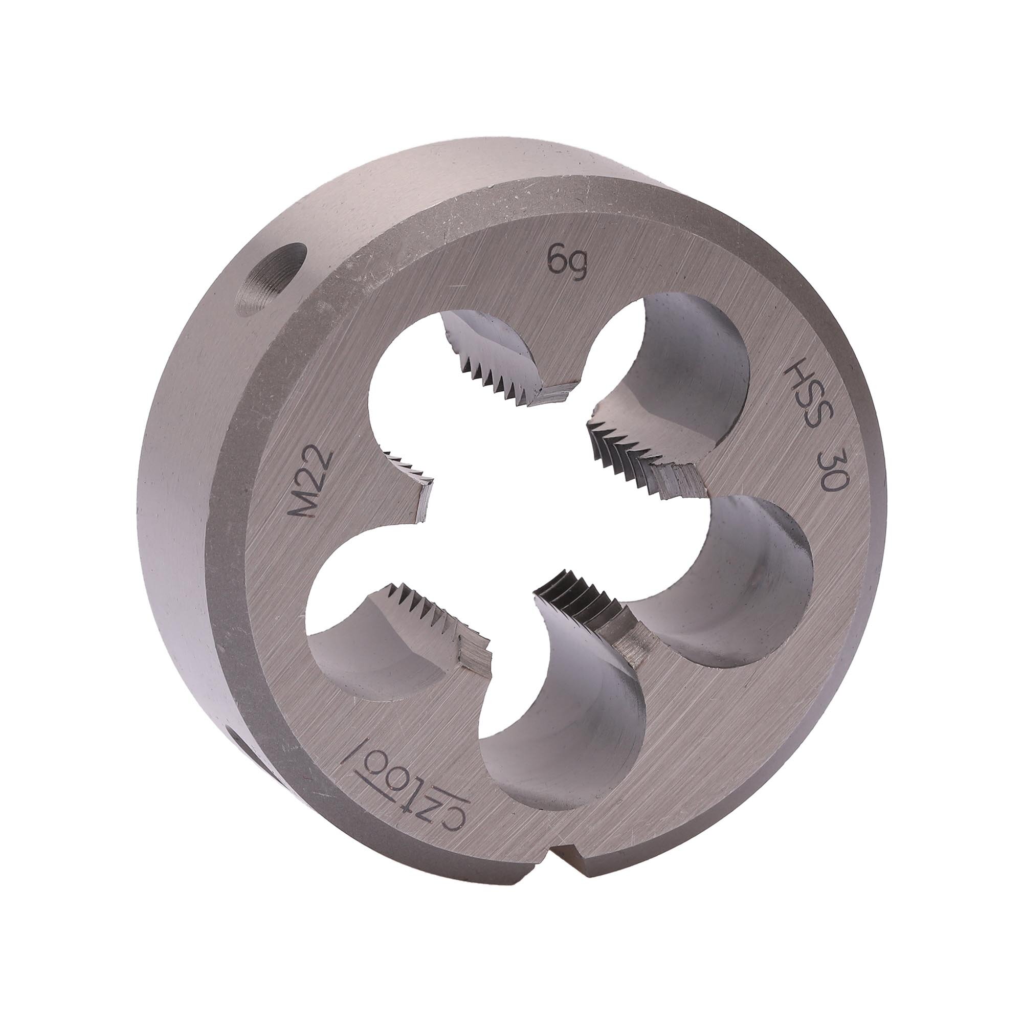 Плашка М22х2,5 DINEN22568 HSS 6g 55х22мм Bucovice(CzTool) 240220