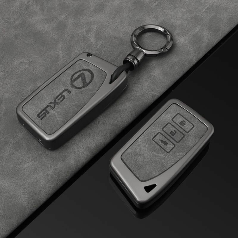 Чехол для ключа Лексус Lexus RX350 NX300 Es300h Rx450h GS300 GX470 IS250 ES350 LX570 GX460 Nx300h Is300h,3 Кнопки, KOLEN