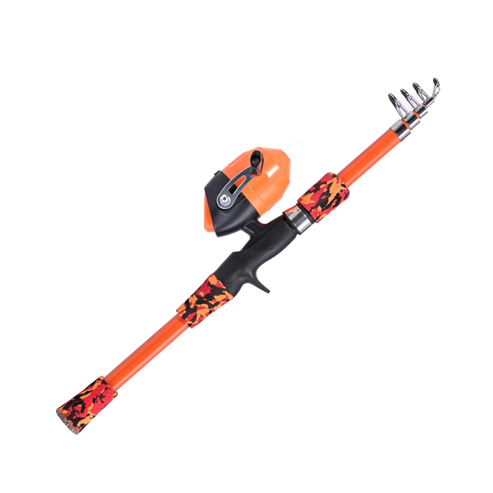 Детская удочка для детей 512 лет, телескопическая, со спиннинговой катушкой, для морской воды, 165 с