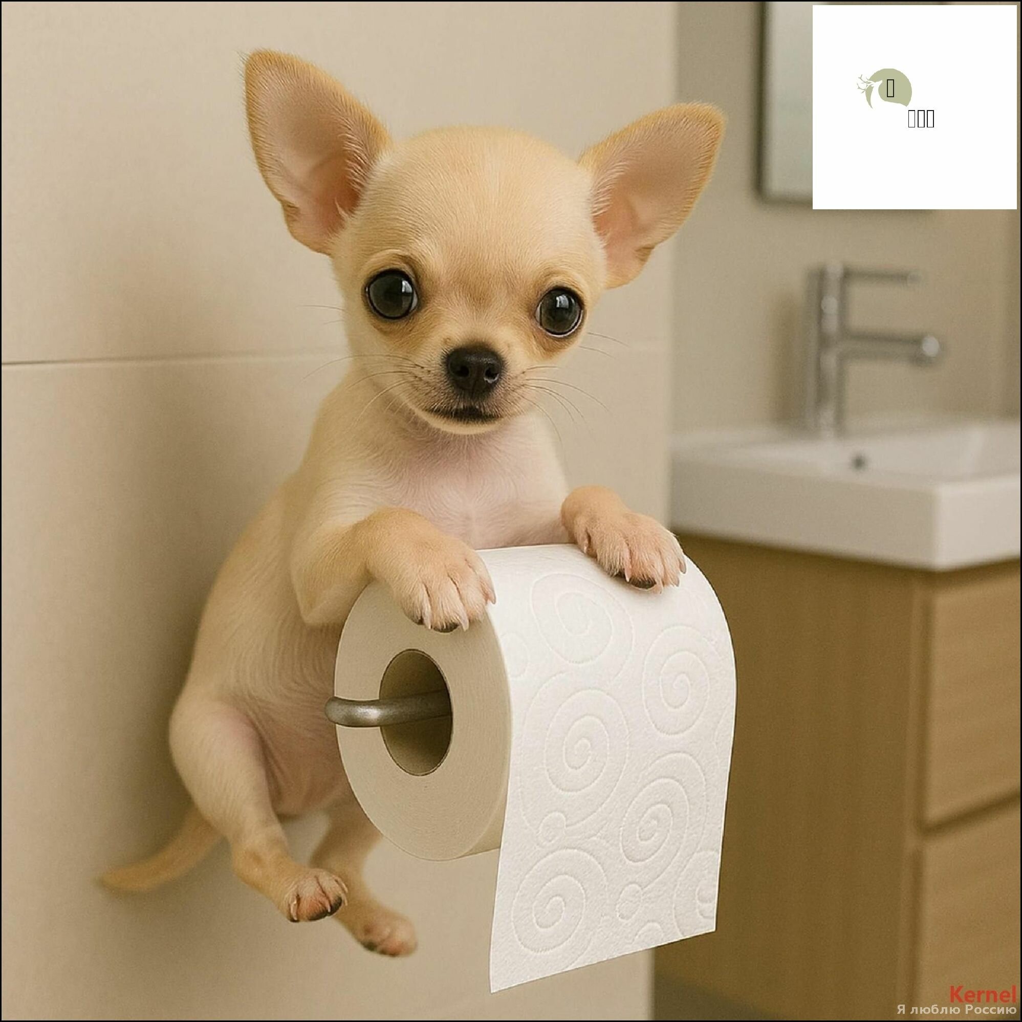 Держатель туалетной бумаги "Kernel", 3D-форма, смола, для ванной и кухни