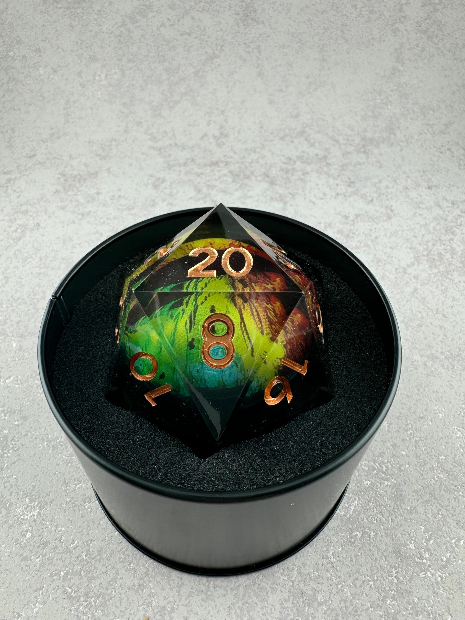 Кубик д20 днд коллекционный 55мм