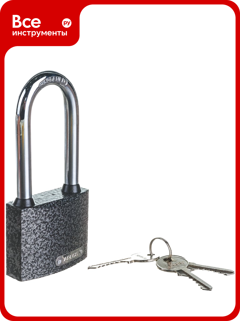 Навесной, APECS, замок APECS PD-01-63-L 17534, резиновыми, имеет