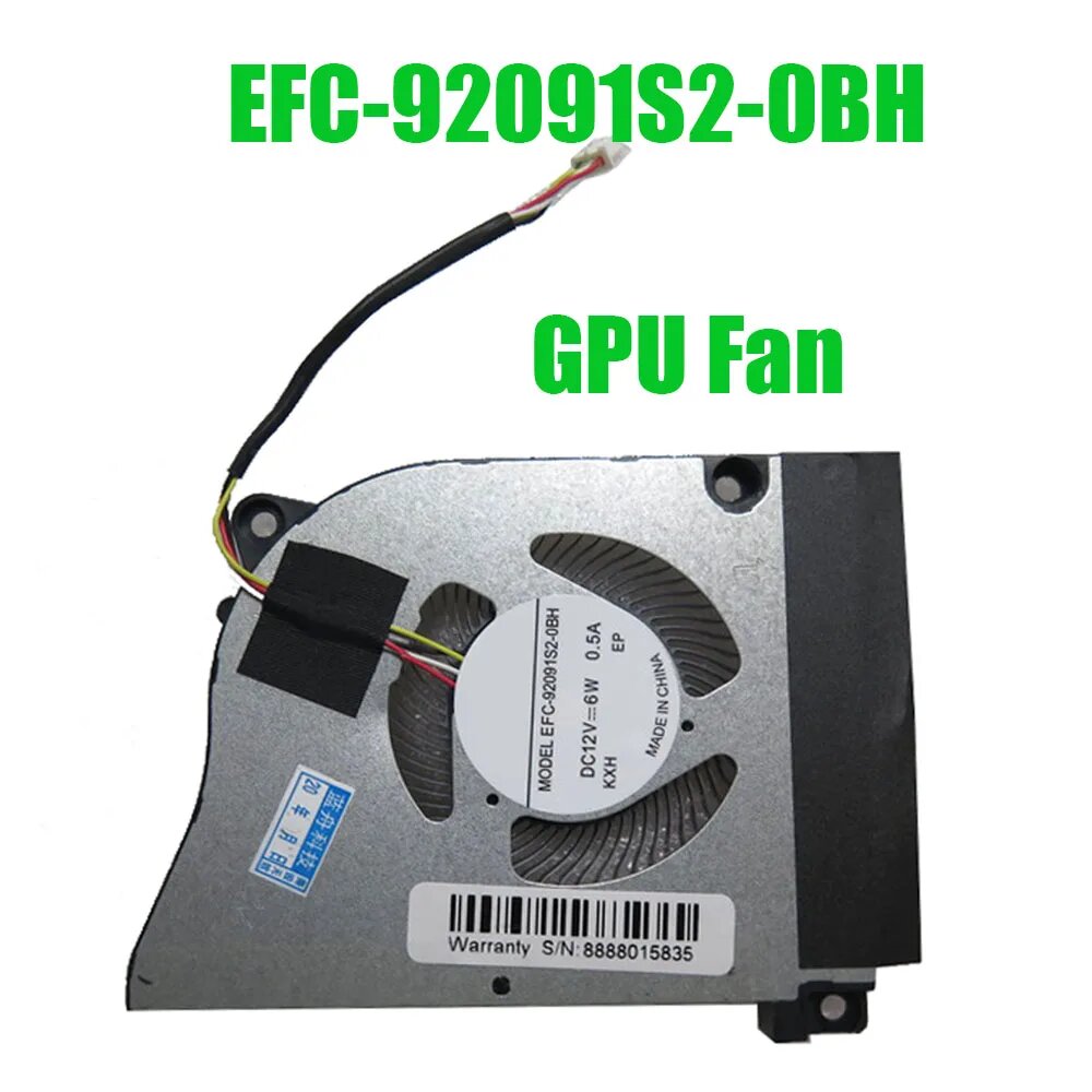 Вентилятор охлаждения EFC-90091S2-0BH PPSSA-A-PE6-250-GPS-B EFC-92091S2-0BH PPSSA-A-PE6-260-GPS-B DC12V 6W 0.5A 4PIN Новый