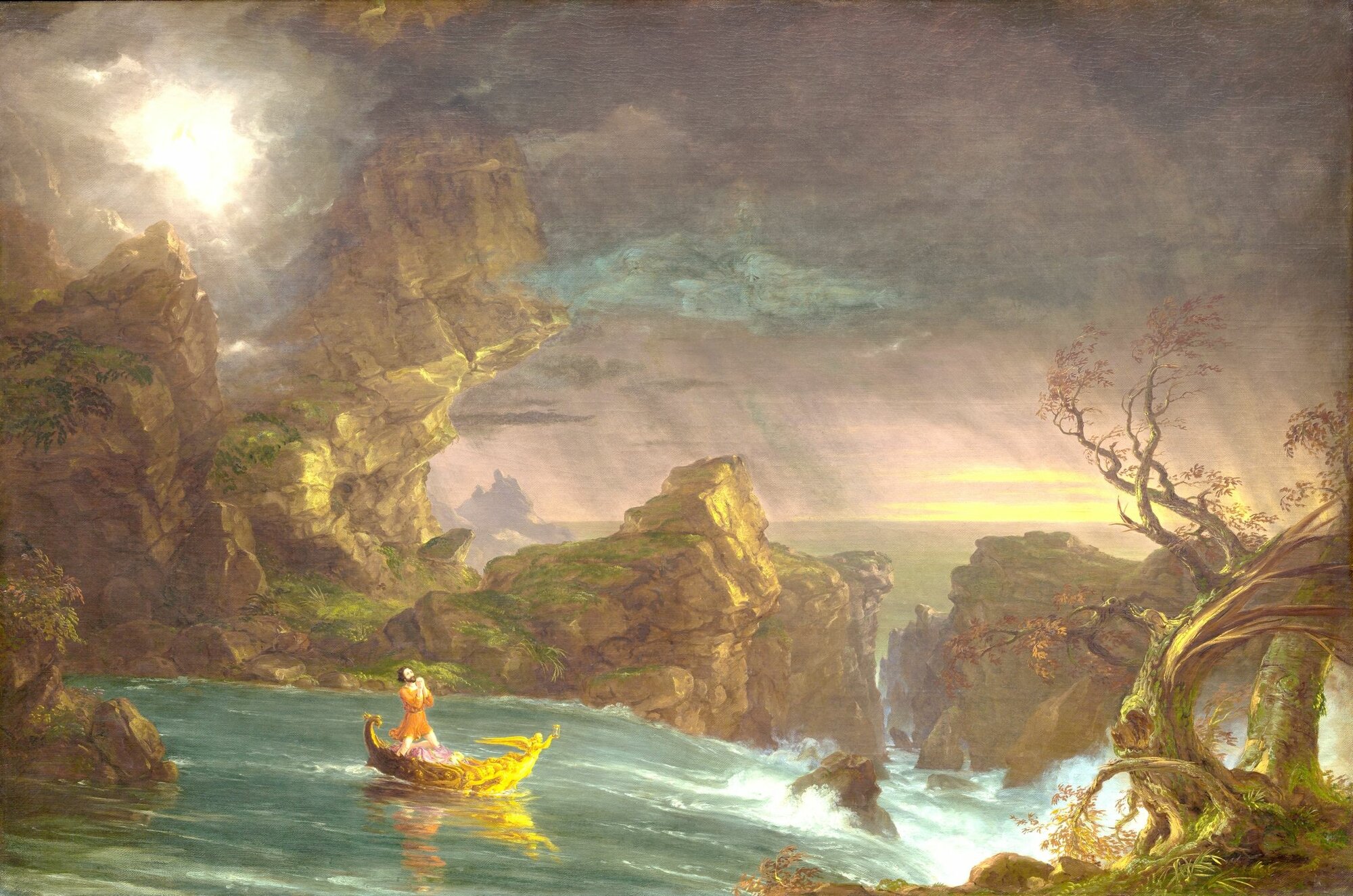 Картина Коула Томаса Путешествие жизни. Зрелость 80х53 см