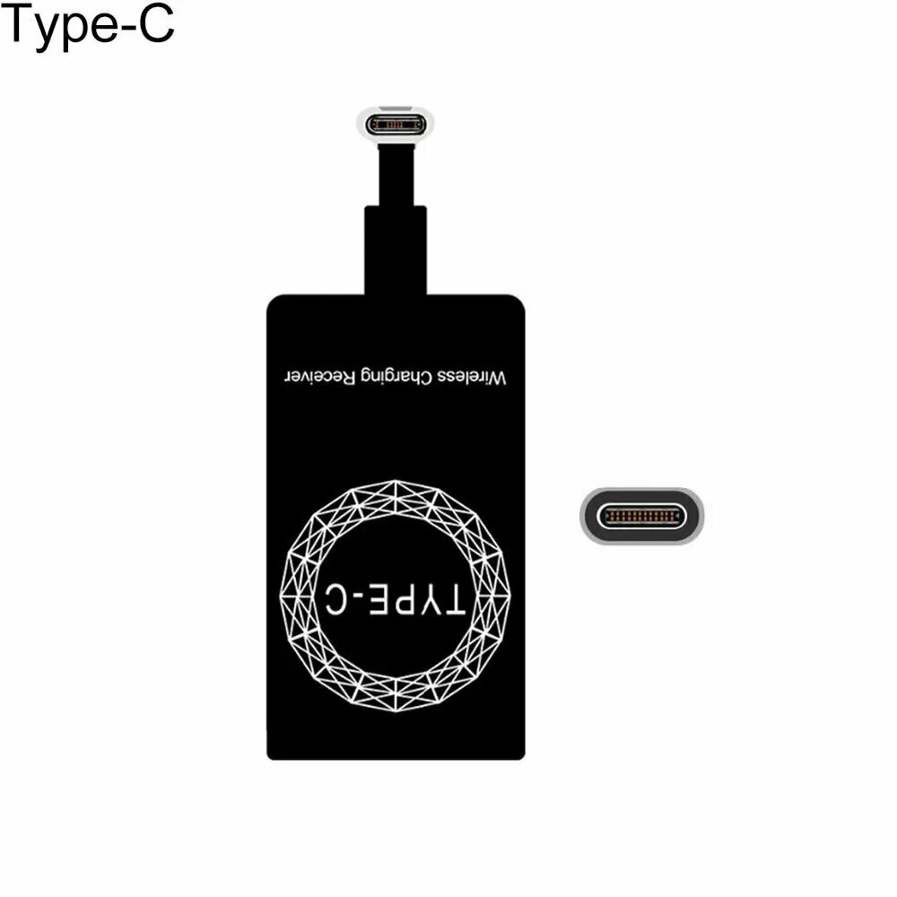 Приемник-адаптер беспроводной зарядки Wild Side, для смартфонов на Android с разъемом Micro-USB type C 4.2 1 101 отзыв 55 вопросов