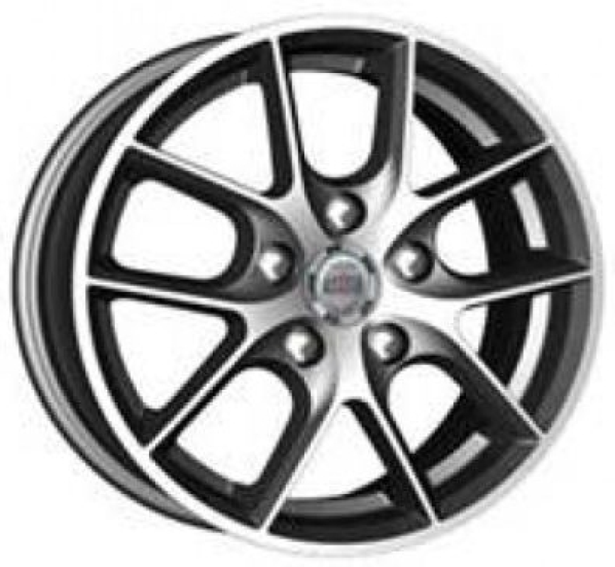 Диск колесный Alcasta M63 6,0x15 4x100 Dia60.1 ET40 цвет BKF (черный)