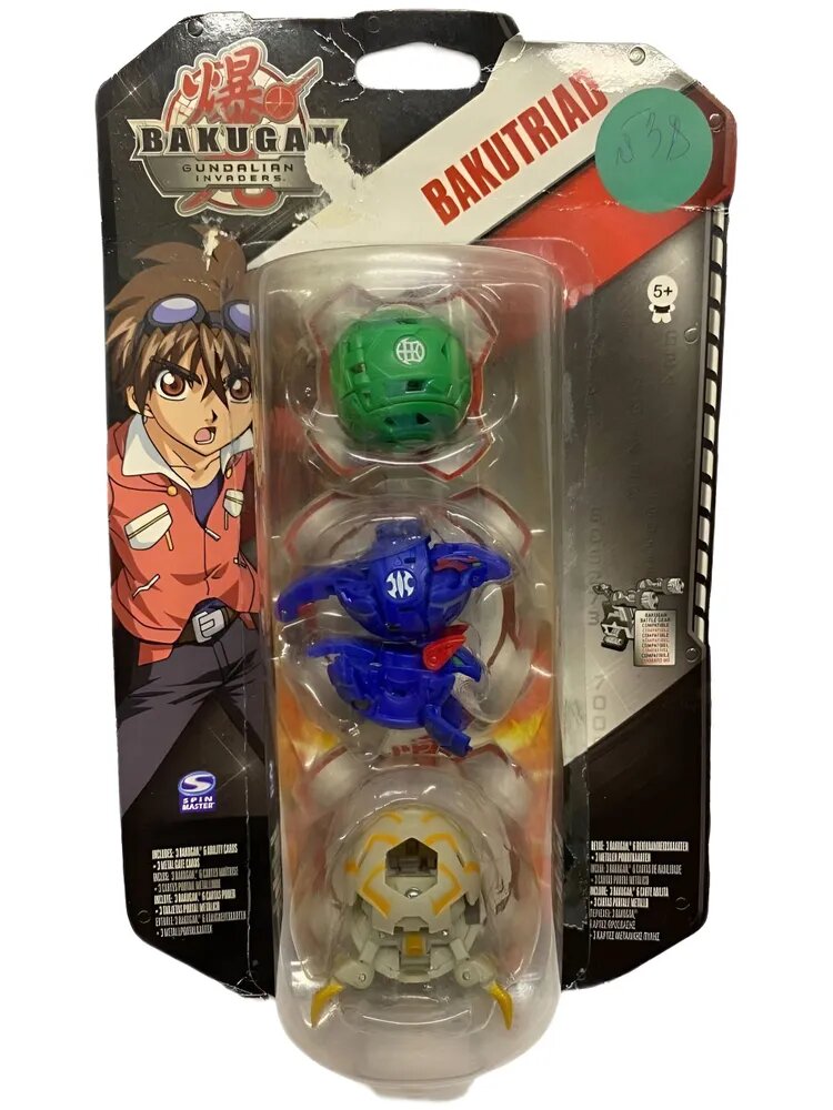 Бакуган 3 сезон - Бакутриад №38 Spidaro