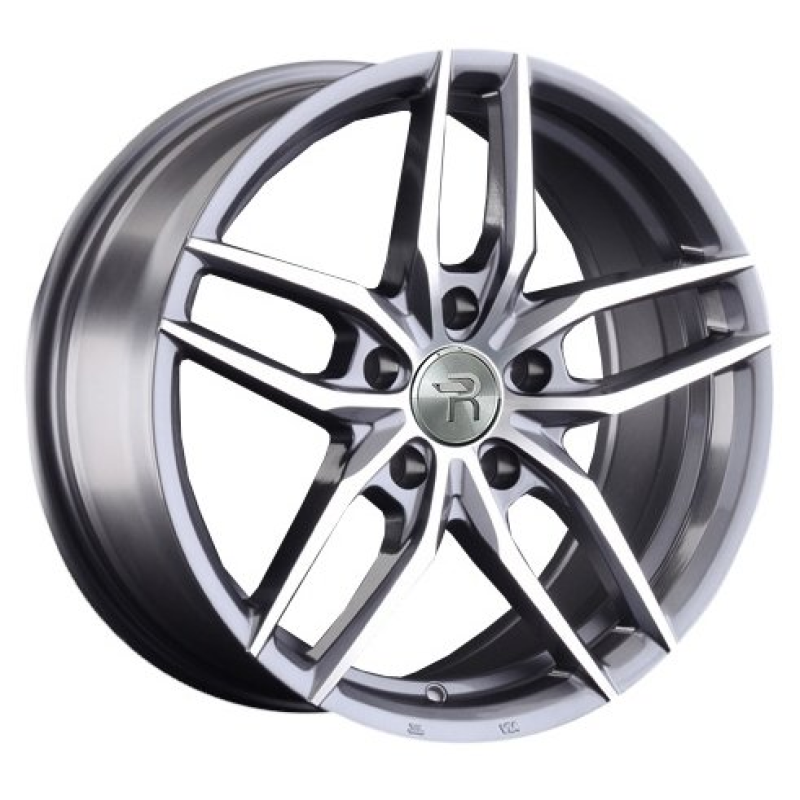 Диск колесный Replica Replay A140 8,5x19 5x112 Dia66.6 ET28 цвет GMF (темно-серый, полировка)