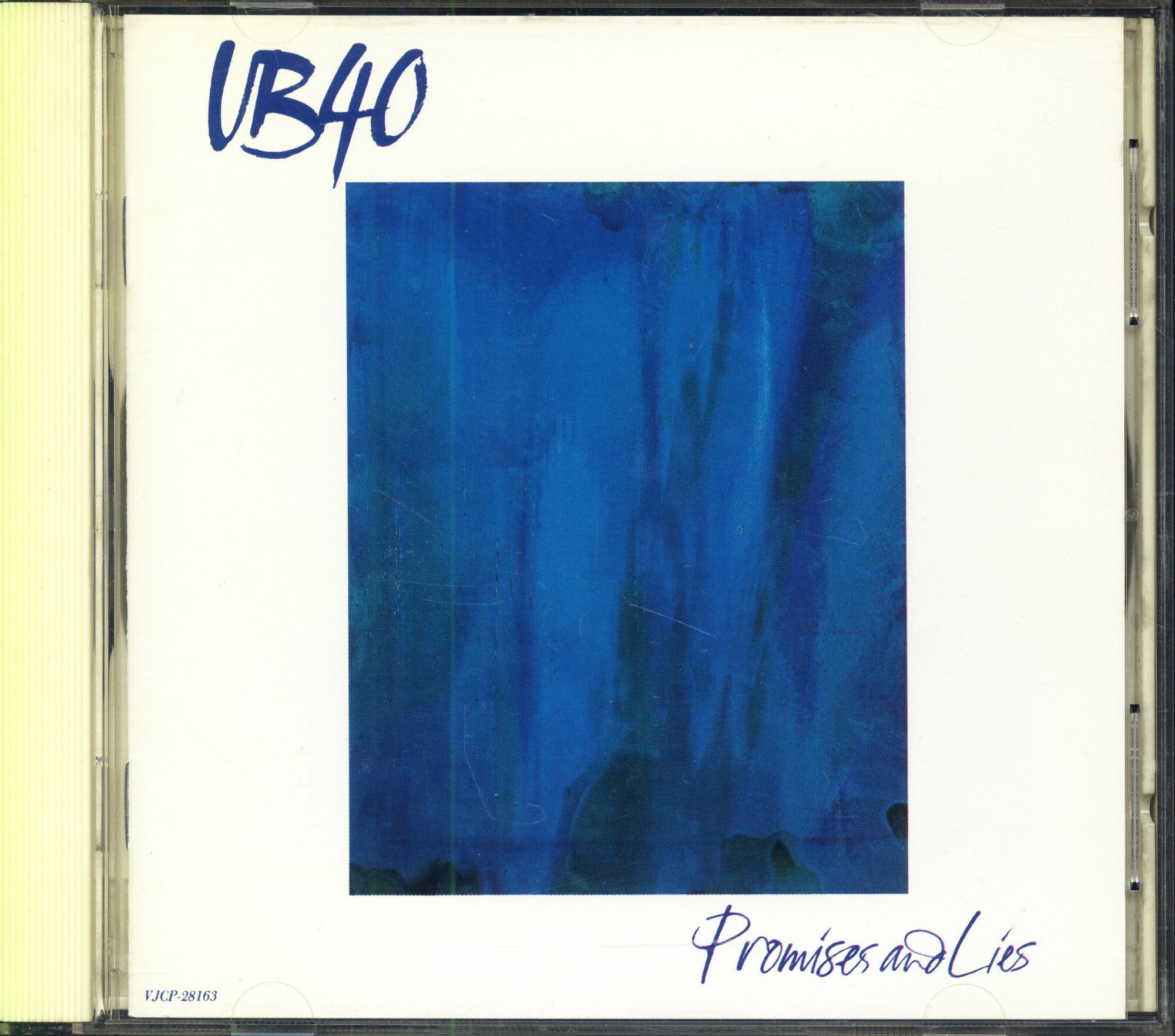 UB40. Promises And Lies (Japan, Virgin, VJCP-28163, 1993) CD диск