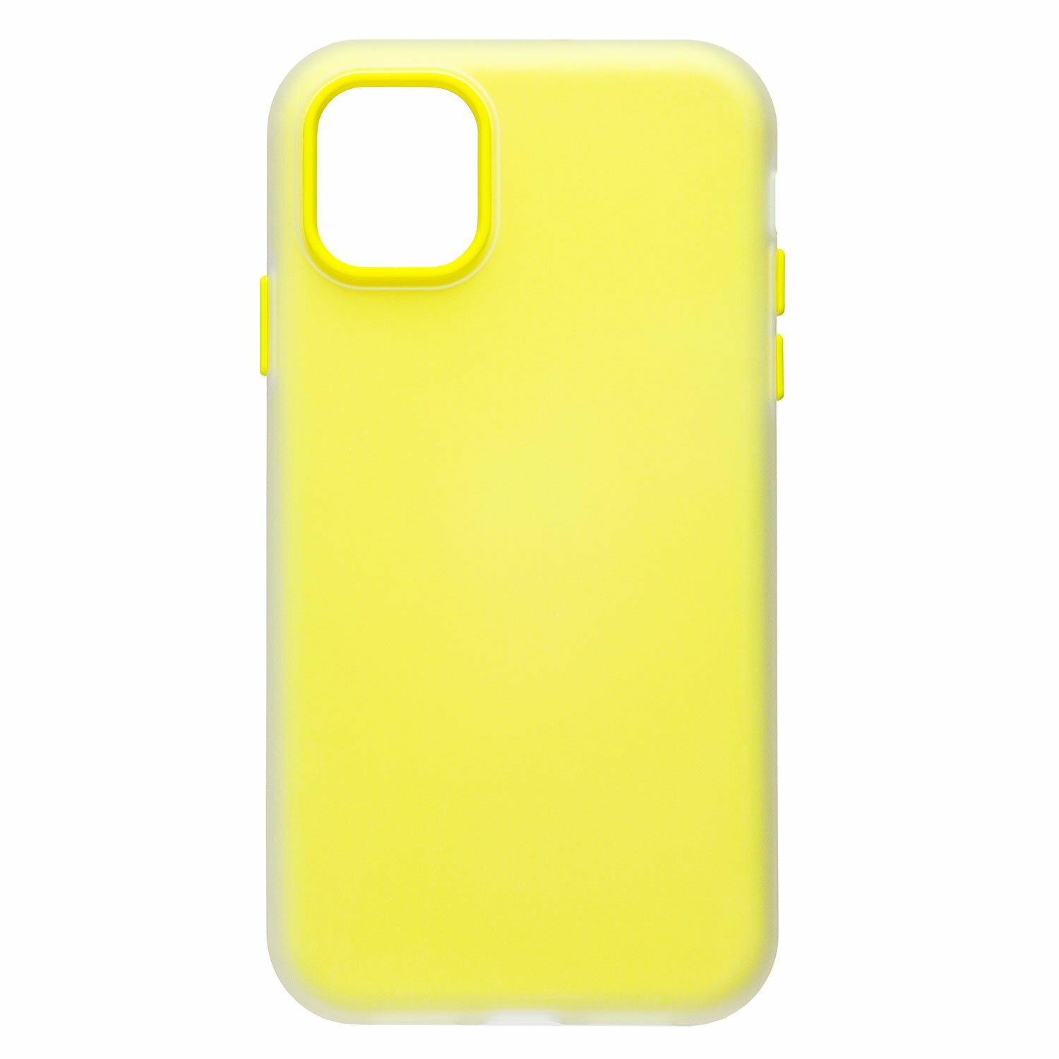 Чехол-накладка для Apple iPhone 11 (желтый) - SC346
