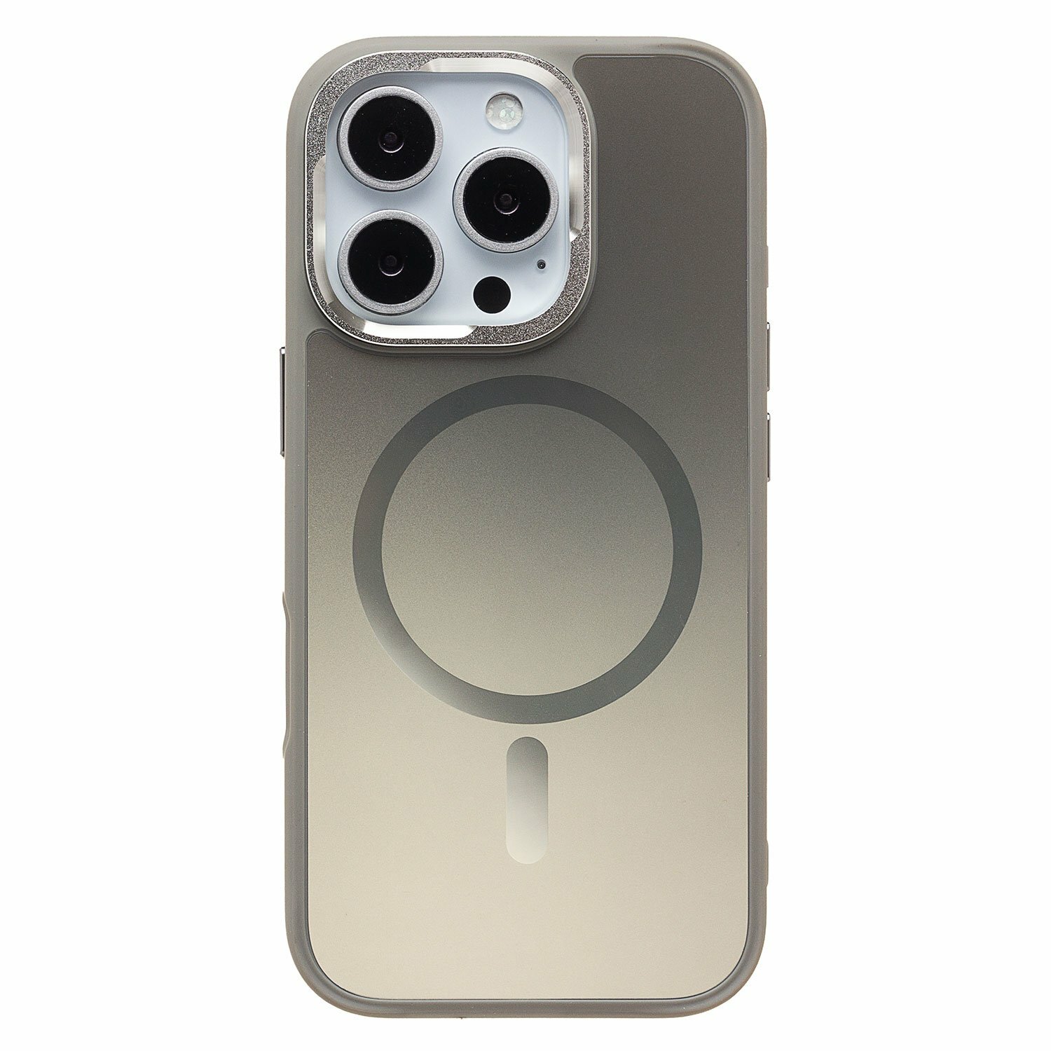 Чехол-накладка для Apple iPhone 16 Pro (титановое золото) - SM023 SafeMag