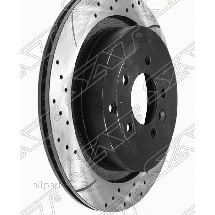 SAT ST-SDB000646PF Комплект дисков тормозных зад перфорированные LAND ROVER DISCOVERY IV 09-/RANGE ROVER III 05-12/SPOR