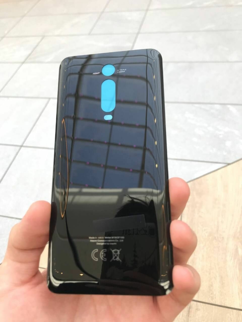 Задняя крышка для Xiaomi Redmi 9T черный M1903F10G