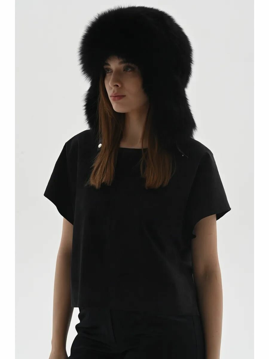 Шапка-ушанка POPOV FUR Осень-зима 2025 для женщин