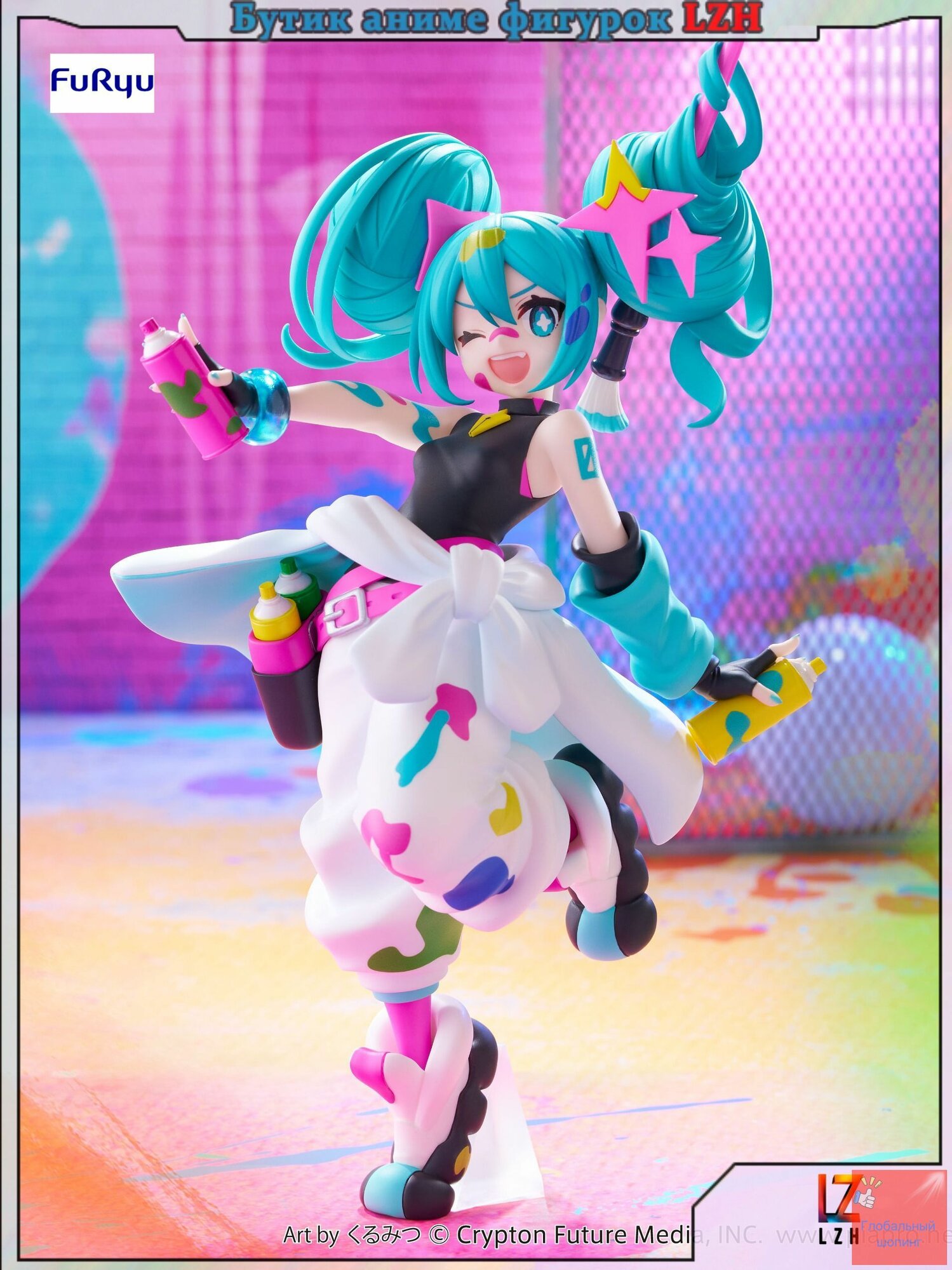 Аниме Фигурка SEGA Desktop X Decorate Collections (BERRY) Хаунэ Мику 16cм