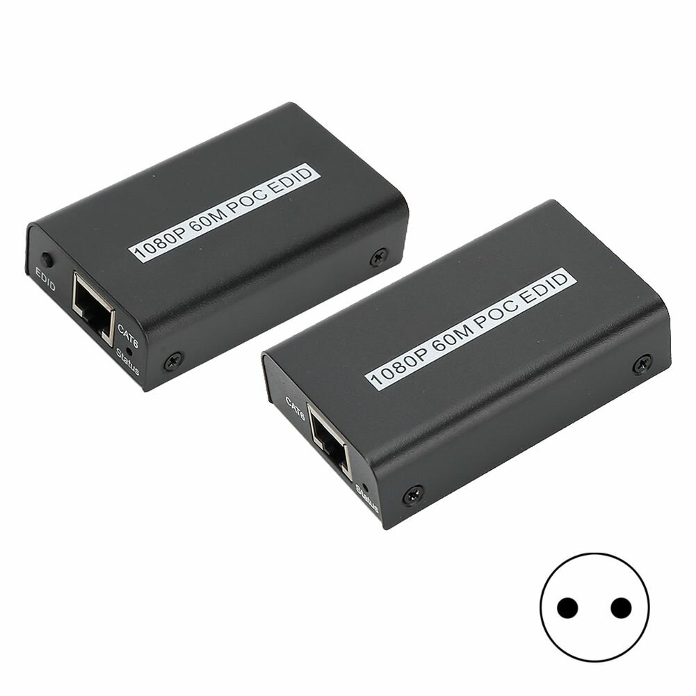 HDMI удлинитель 60м 1080P сетевой EU вилка