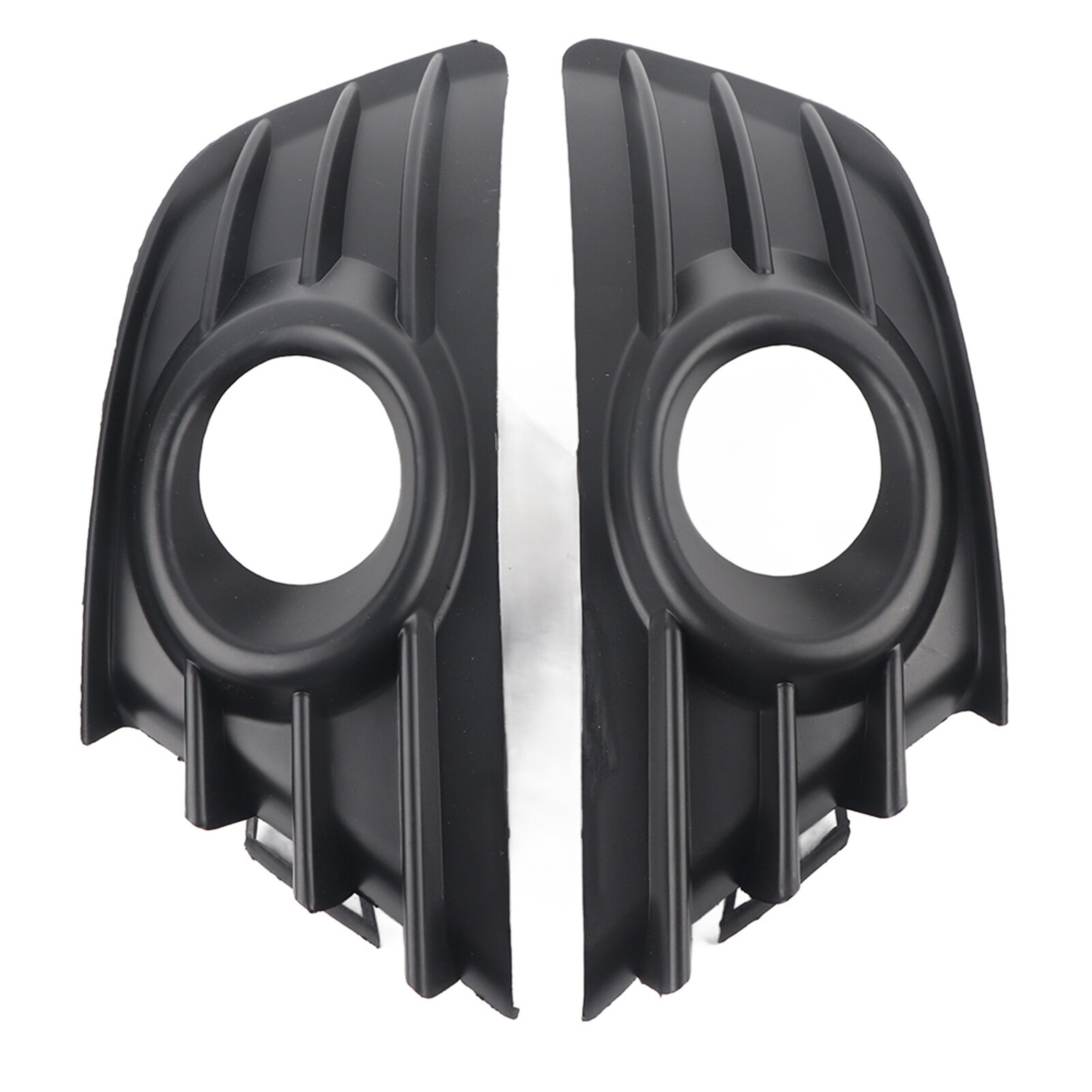 Черная накладка на решетку противотуманных фар переднего бампера для Citroen C4 2004-2008, черный цвет, простая установка, идеальная установка