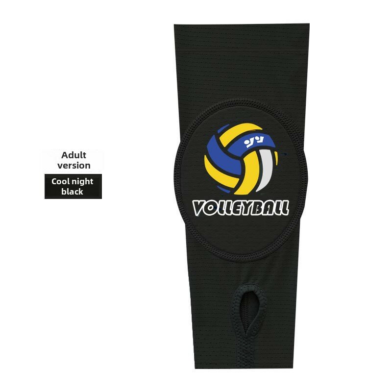 Нарукавники, для волейбола, противоударные, дышащие, черные