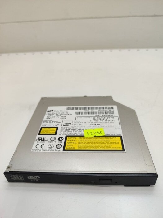 Пишущий привод CD-RW/DVD LG GCC-4241N G8CC0001K810 IDE черный