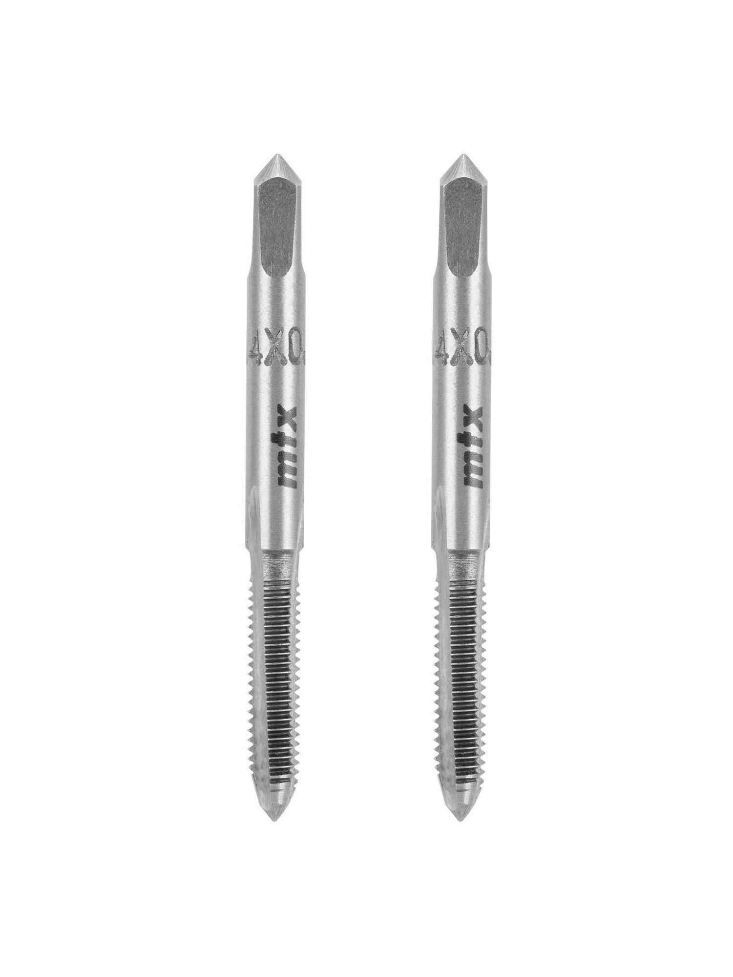 Метчик ручной М4 х 0.7 мм, комплект из 2 шт Сибртех 76609