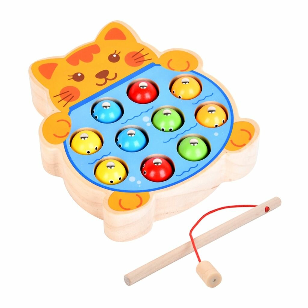 Магнитная игра для рыбалки, детская развивающая игрушка раннего развития, ловля рыбы, морская жизнь, родитель-ребенок