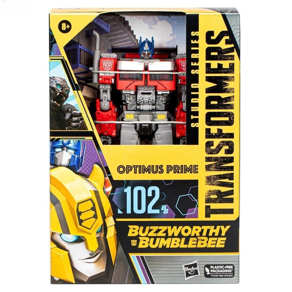 Трансформеры игрушки Transformers Studio Series Buzzworthy Bumblebee SS-102BB Optimus Prime