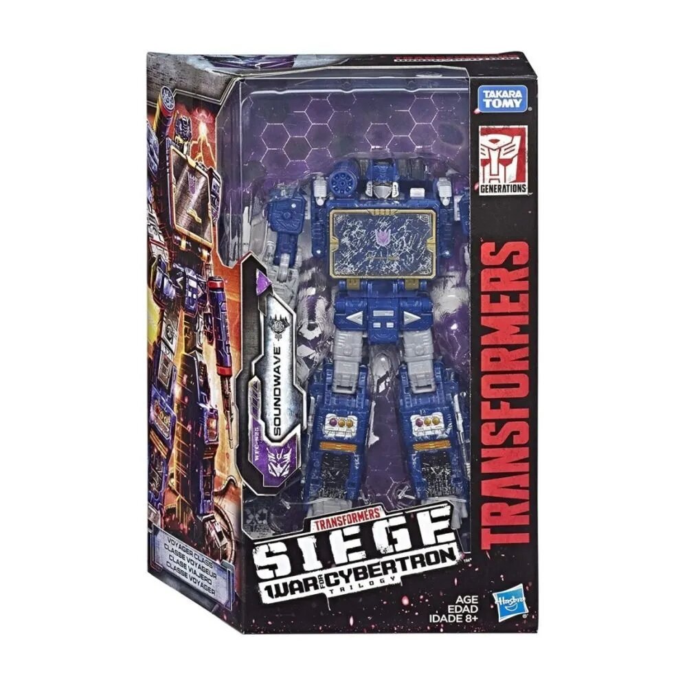 Трансформеры игрушки Hasbro Transformers Siege War For Cybertron Trilogy WFC-S25 Soundwave