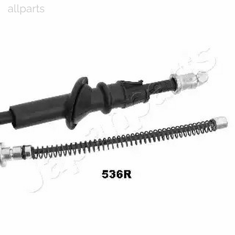 JAPANPARTS BC-536R Трос стояночного тормоза MITSUBISHI SPACE WAGON (N9W, N8W)