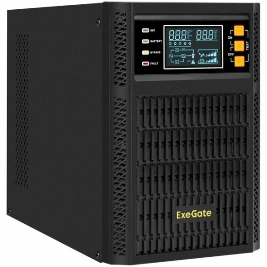 Источники бесперебойного питания On-line Exegate PowerExpert TL-1000. LCD. AVR.2SH. USB. RS232. SNMP 1000VA/1000W
