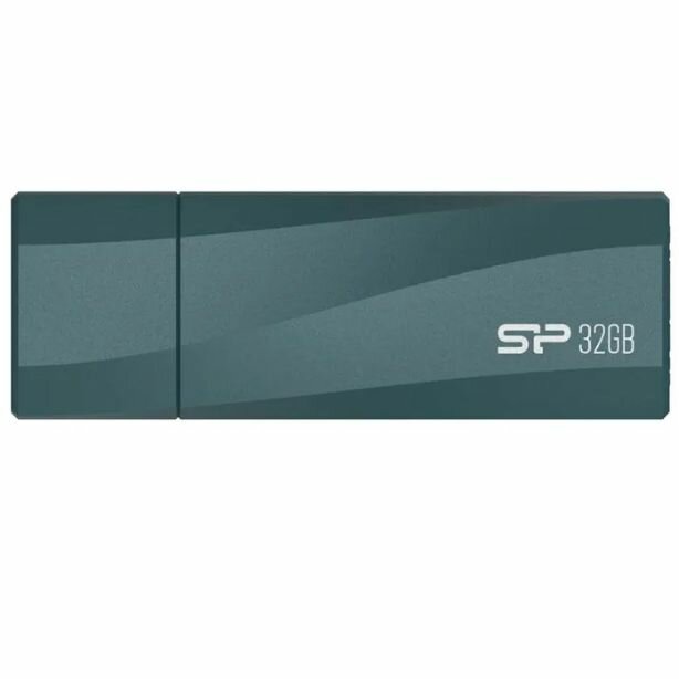 Память USB Flash 32 ГБ Silicon Power Mobile C07 (SP032GBUC3C07V1D) синий - колпачок, пластик, USB 3.0, чтение - 80 Мб/с