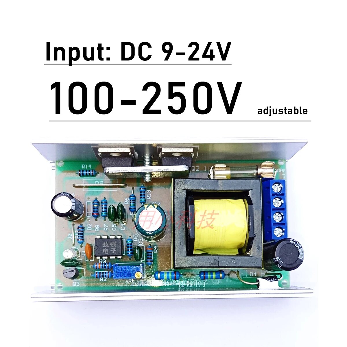 Высоковольтный усилитель Nixie Electronic Tube 70W DC-DC 100V-250V