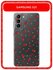Чехол на Samsung Galaxy S21 / Самсунг Галакси S21 с принтом "Вишни и ленточки", ...