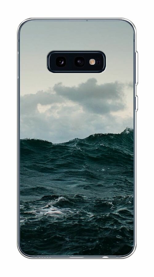 Чехол на Samsung Galaxy S10E / Самсунг Галакси S10E с принтом "Волны 11"