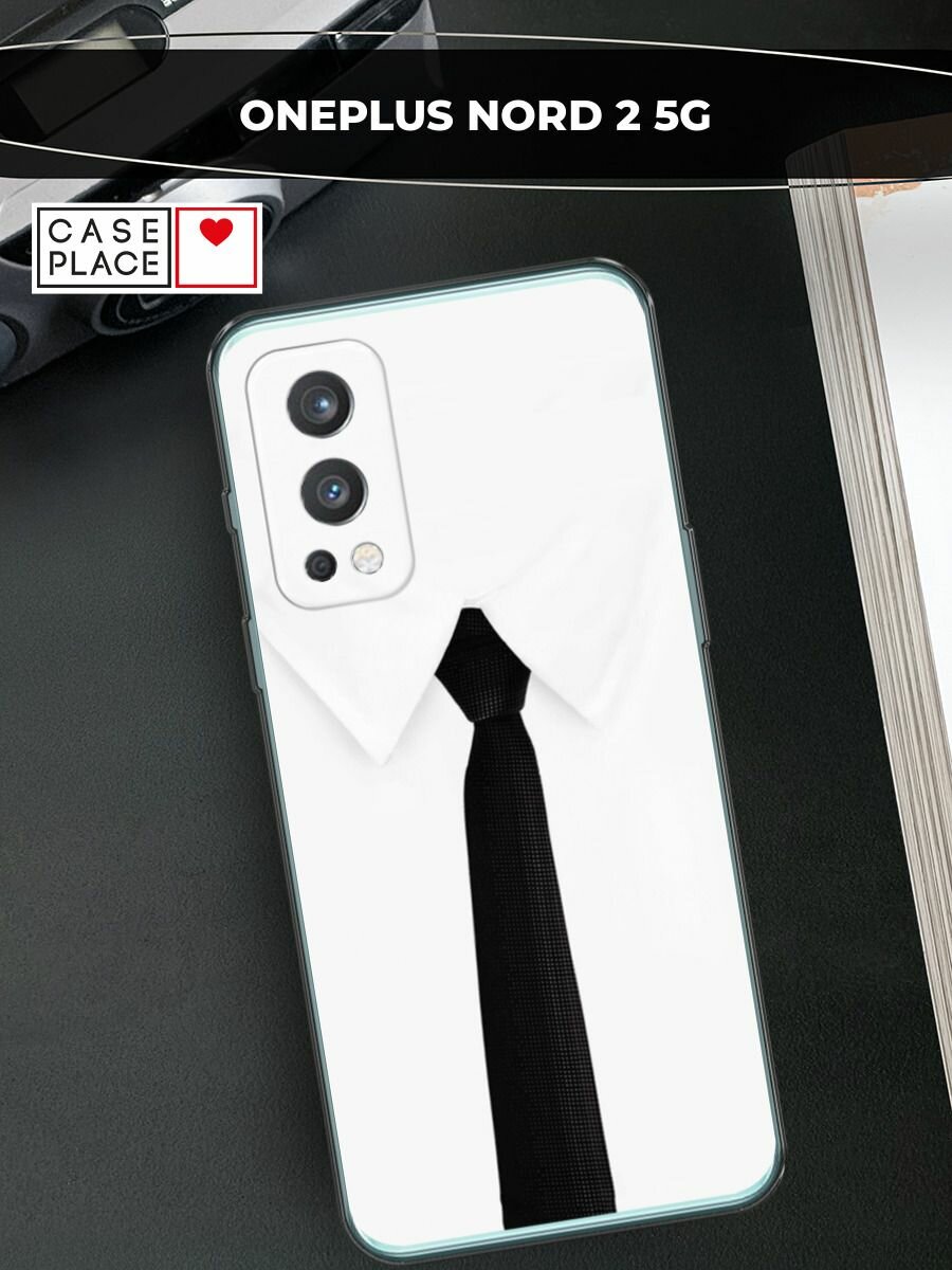 Чехол на OnePlus Nord 2 / ВанПлас Норд 2 с принтом "Галстук"