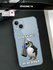 Чехол на Apple iPhone 14 / Айфон 14 с принтом "Алло, бизнес?", прозрачный