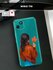 Чехол на Wiko T10 / Вико Т10 с принтом "Девушка с опавшим листом", прозрачный