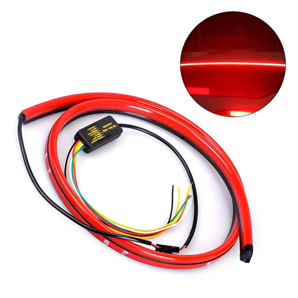 Автоматические стоп-сигналы с высоким креплением для стайлинга автомобилей Дополнительный стоп-сигнал 90/100 см