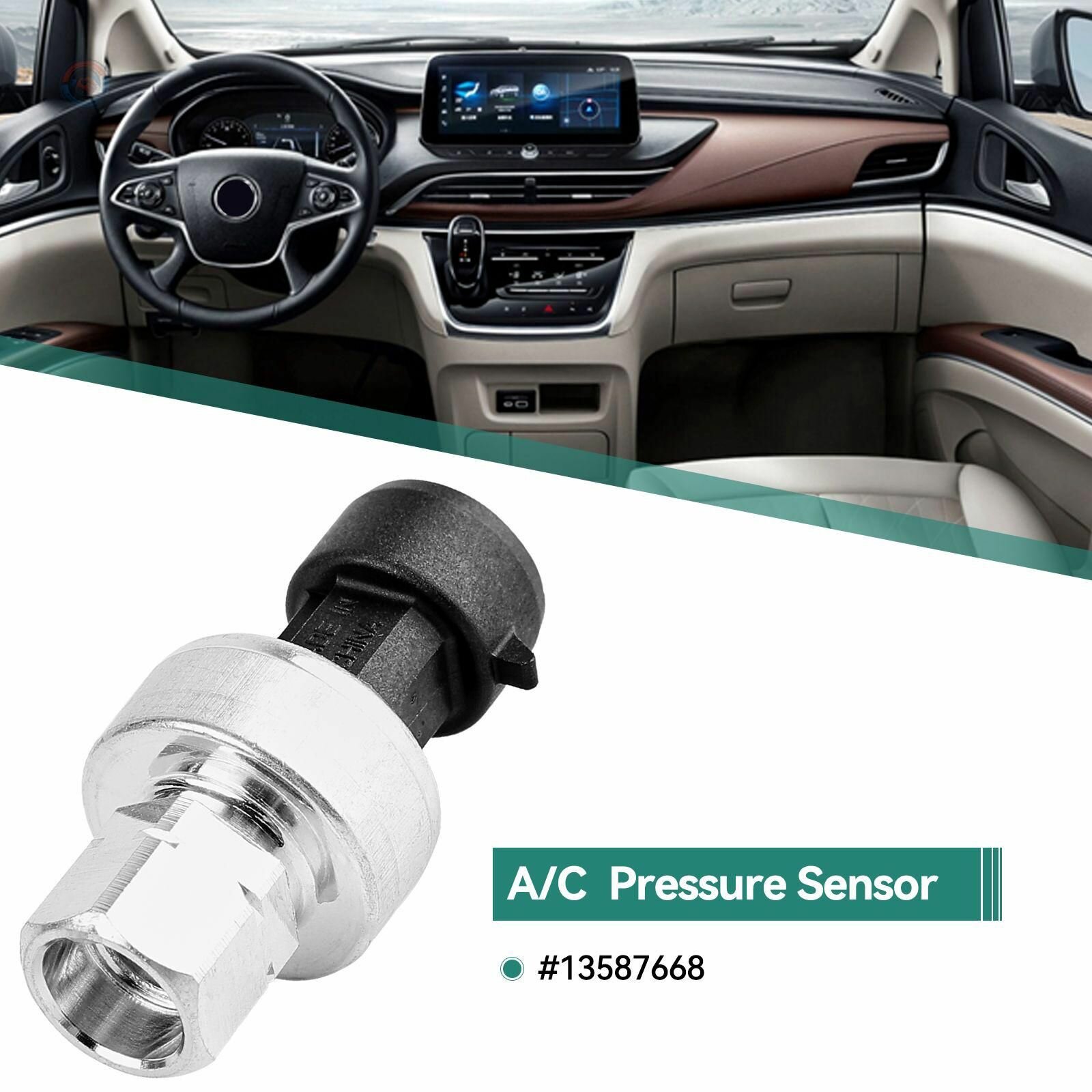 Датчик давления хладагента кондиционера для Renault, Dacia, Nissan, Ford высокое качество, простая установка, совместимость с моделями Clio, Laguna, Espace