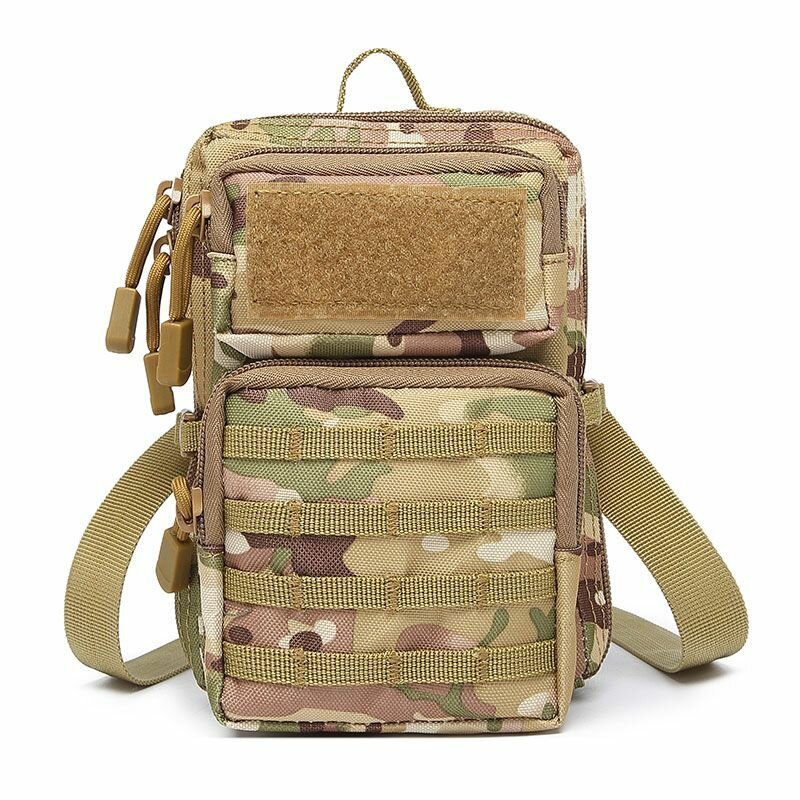 Уличная нагрудная сумка, уличная сумка для хранения вещей, камуфляжного цвета