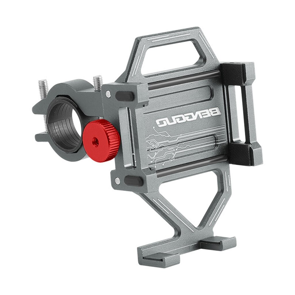 Обновление велосипедного телефона Mount 360 Вращается универсально велосипедные велосипеды мотоциклевые аксессуары на мотоцикле, Титановый цвет - Стиль руля