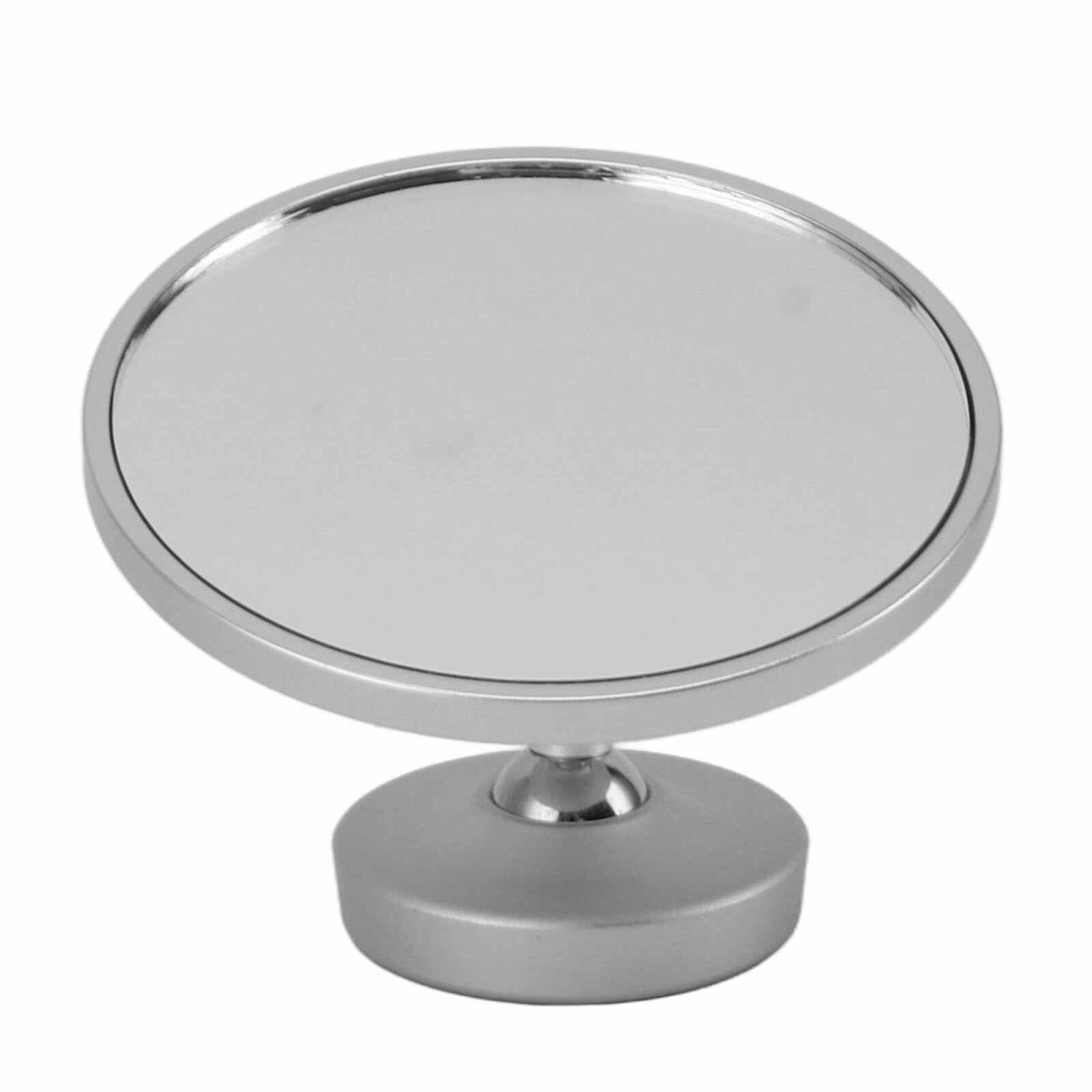 Магнитное зеркало для кофеварки с вращающимся на 360 основанием и двумя шаровыми шарнирами. Зеркало-отражатель из алюминиевого сплава для наблюдения за скоростью потока кофе, серебристое.